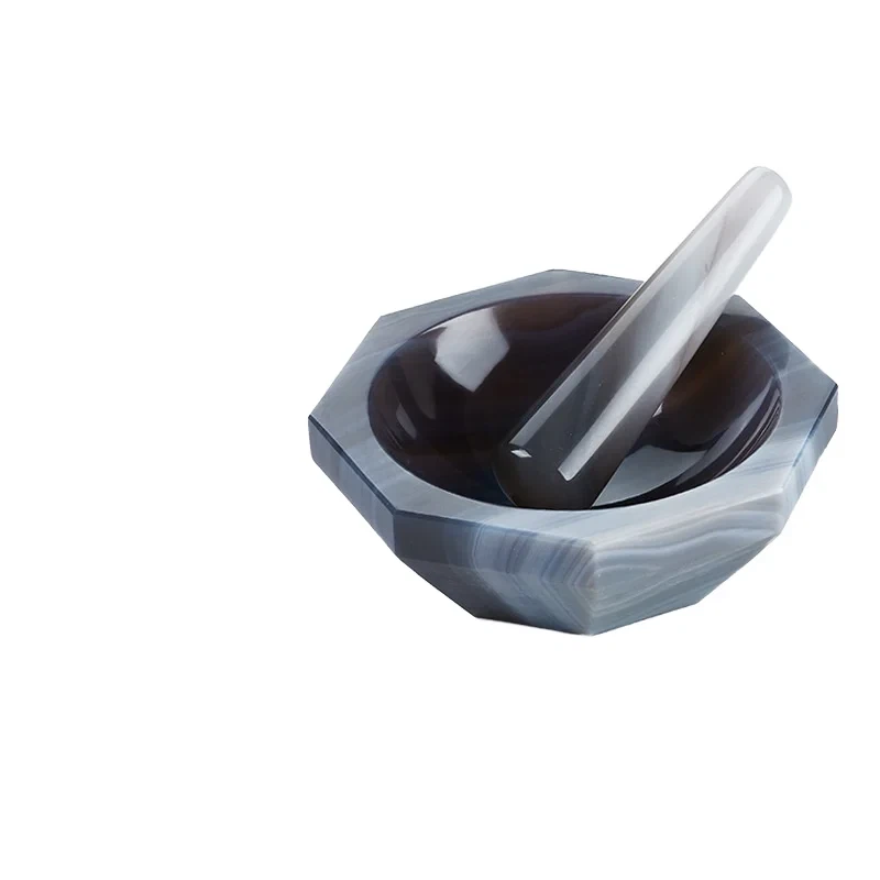 Xiangbo High Quality Porcelain Laboratory Natural Agate Mortar Grinding ...